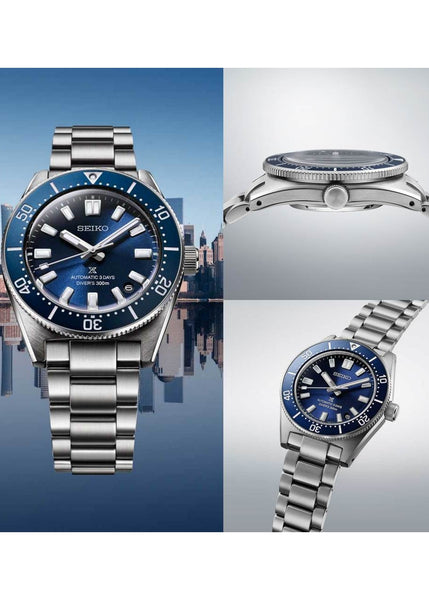 SPB451J SEIKO PROSPEX AUTOMATIC SEA DIVERS BLUE DIAL STAINLESS ...